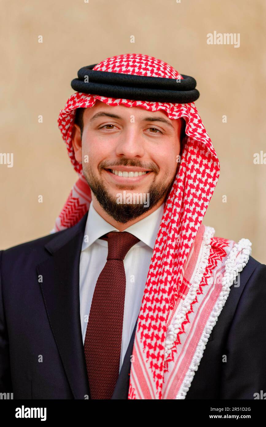 Crown Prince Al Hussein bin Abdullah II of Jordan, on May 31, 2023 ...