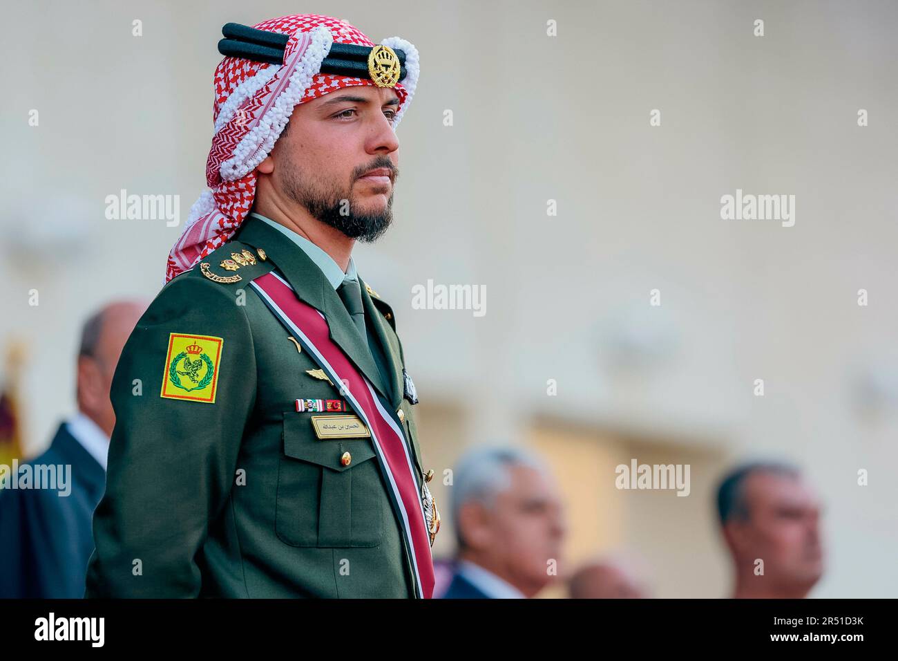 Crown Prince Al Hussein bin Abdullah II of Jordan, on May 31, 2023 Photo: Royal Hashemite Court ...