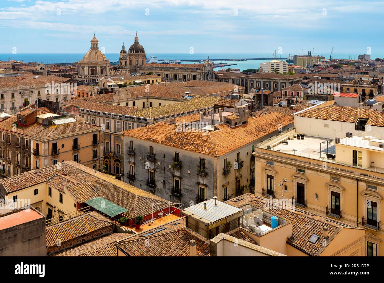 Catania sicily cathedral view hi-res stock photography and images - Alamy