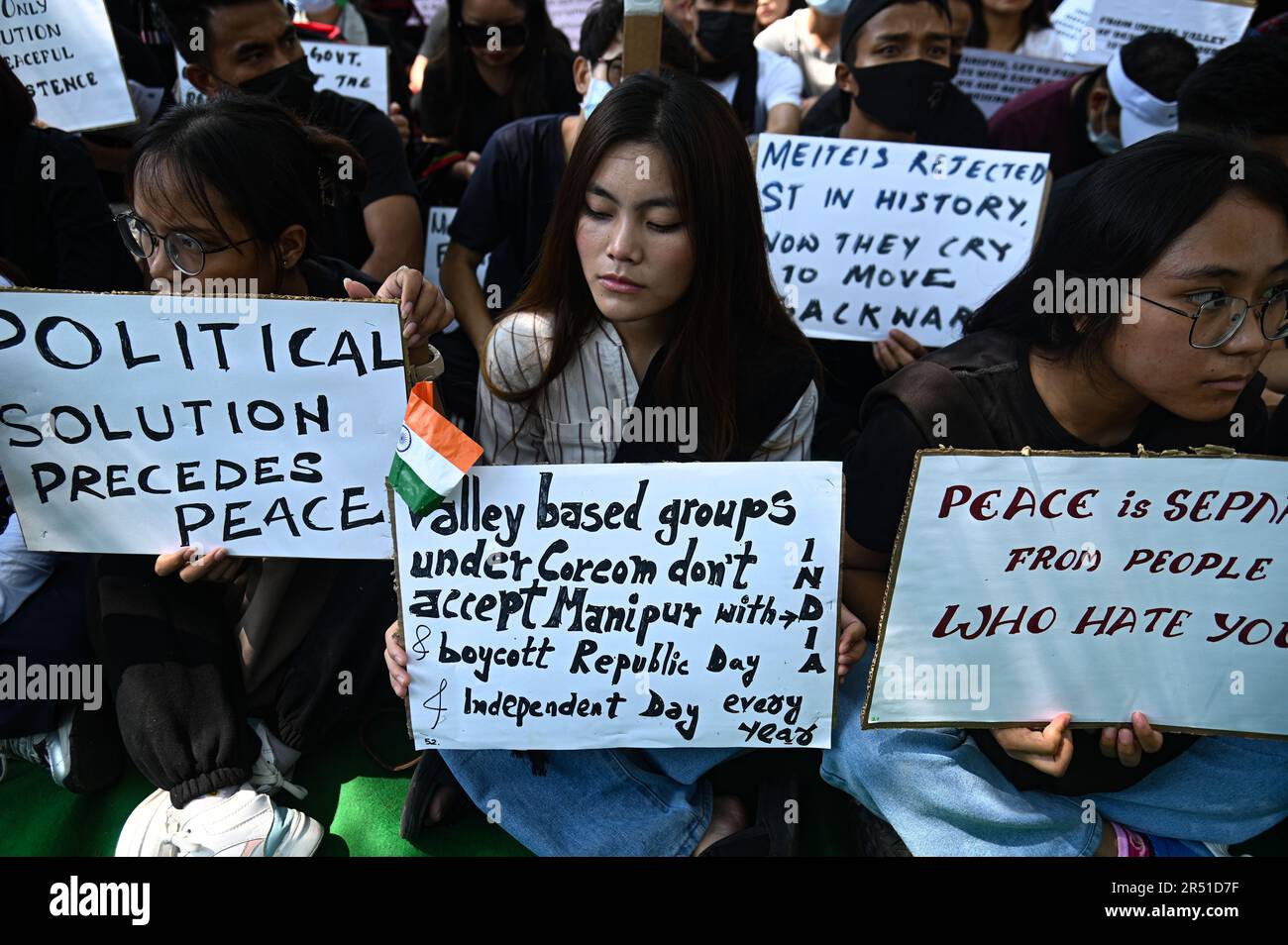 Kuki tribe hi-res stock photography and images - Alamy