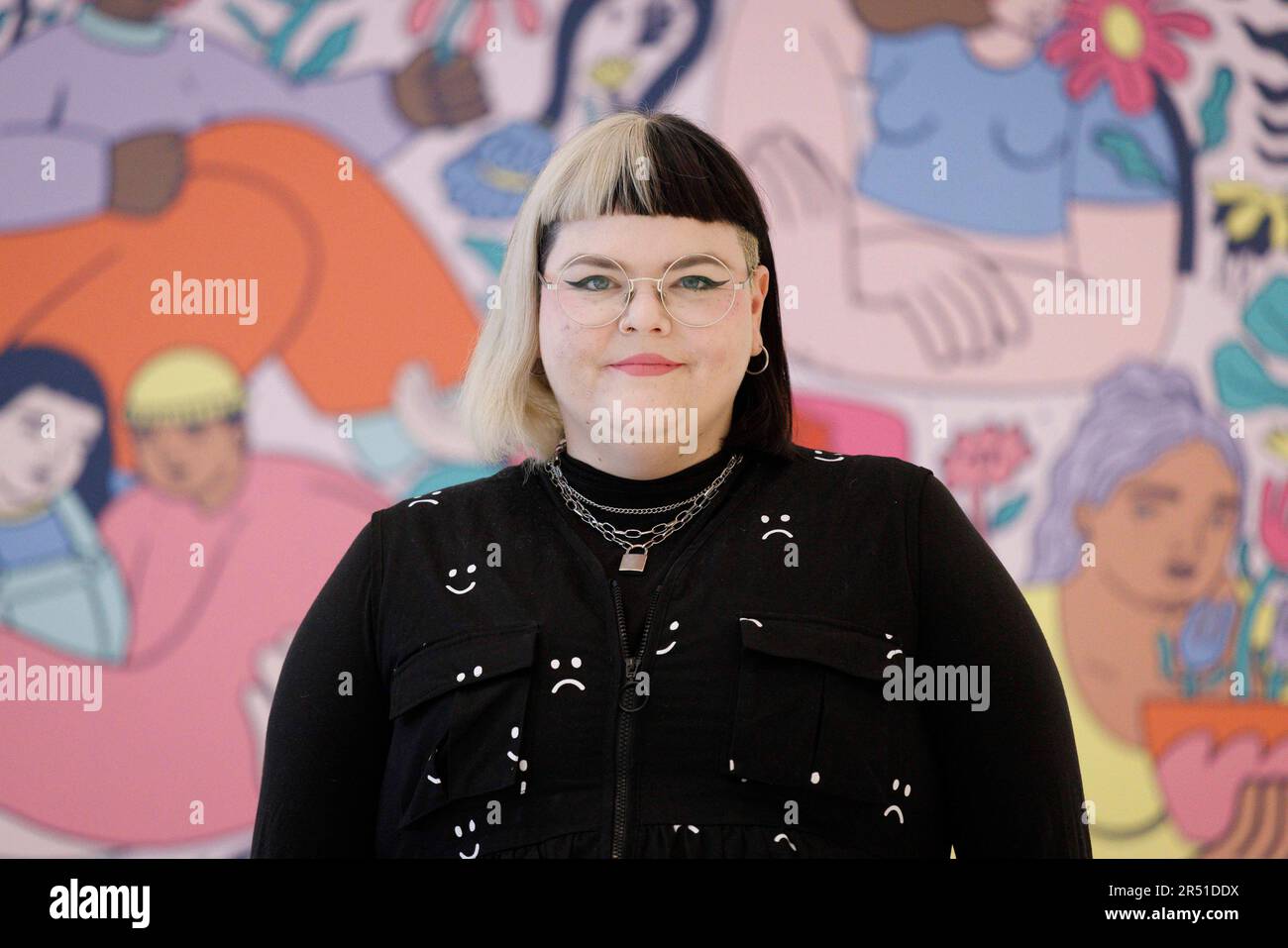 EDITORIAL USE ONLY Queer illustrator Emma Hayden unveils her newest ...