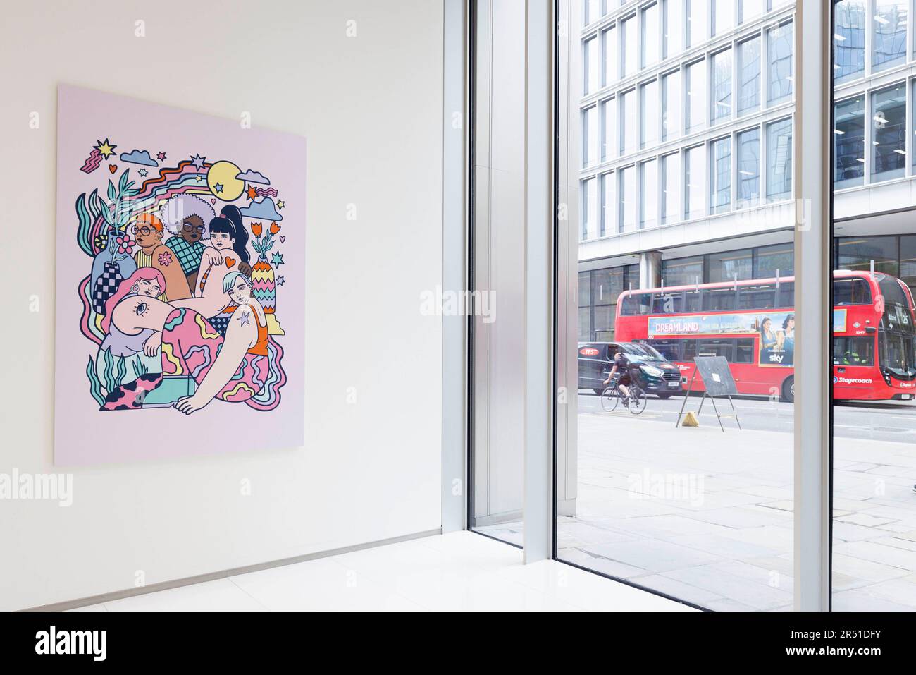 EDITORIAL USE ONLY Queer illustrator Emma Hayden unveils her newest ...