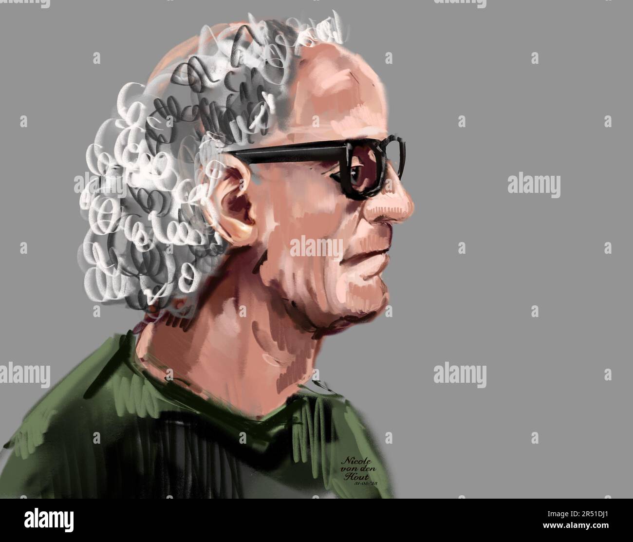 ZWOLLE - Court drawing of suspect Giuliano A. during the substantive ...