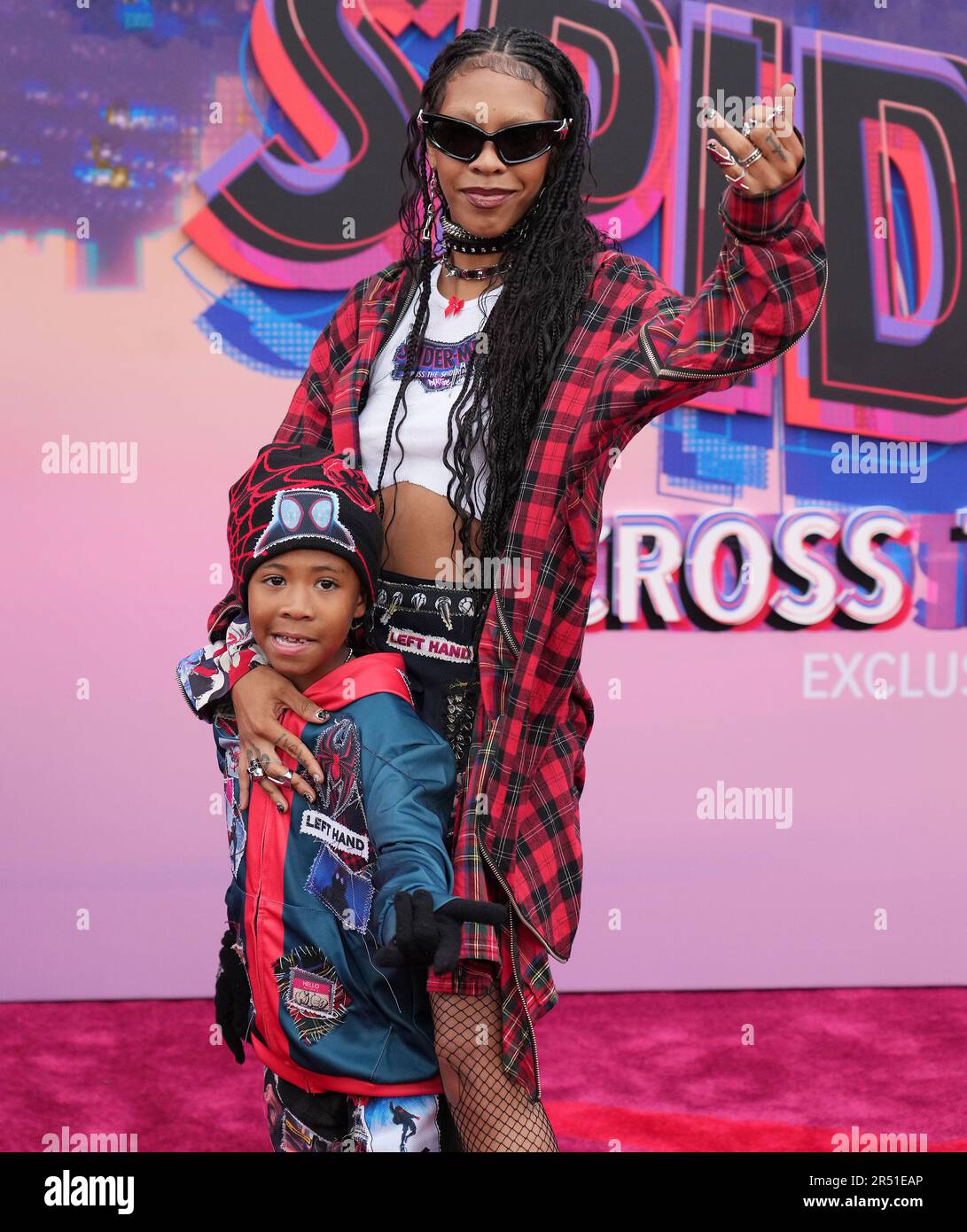 Los Angeles, USA. 30th May, 2023. Rico Nasty and Son Cameron arrives at ...