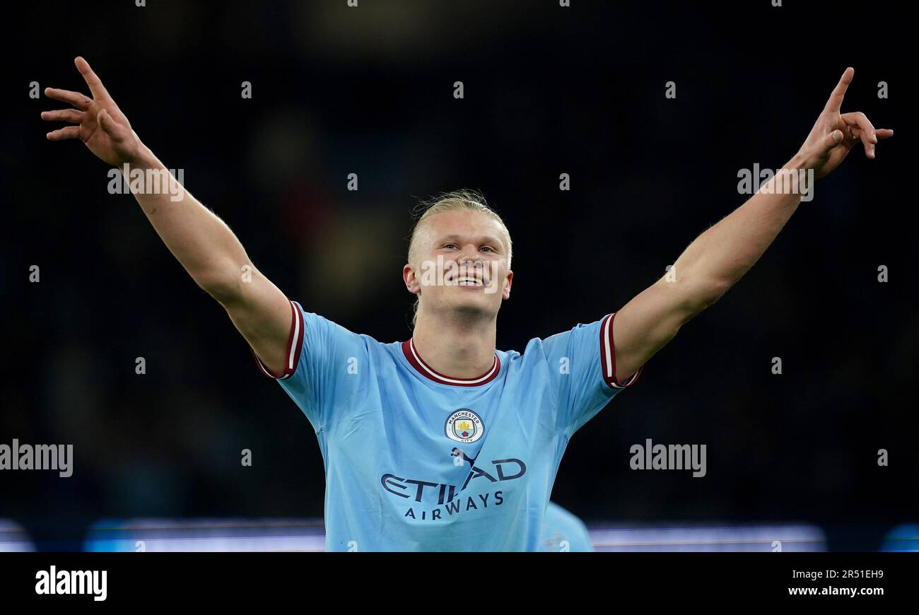 File photo dated 03-05-2023 of Erling Haaland, who has enjoyed a ...