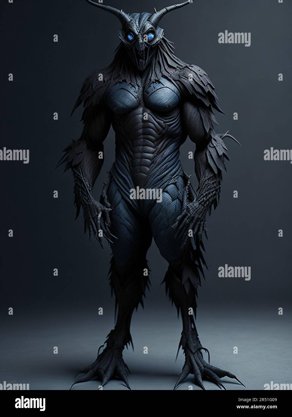 3d illustration of the mothman hi-res stock photography and images - Alamy