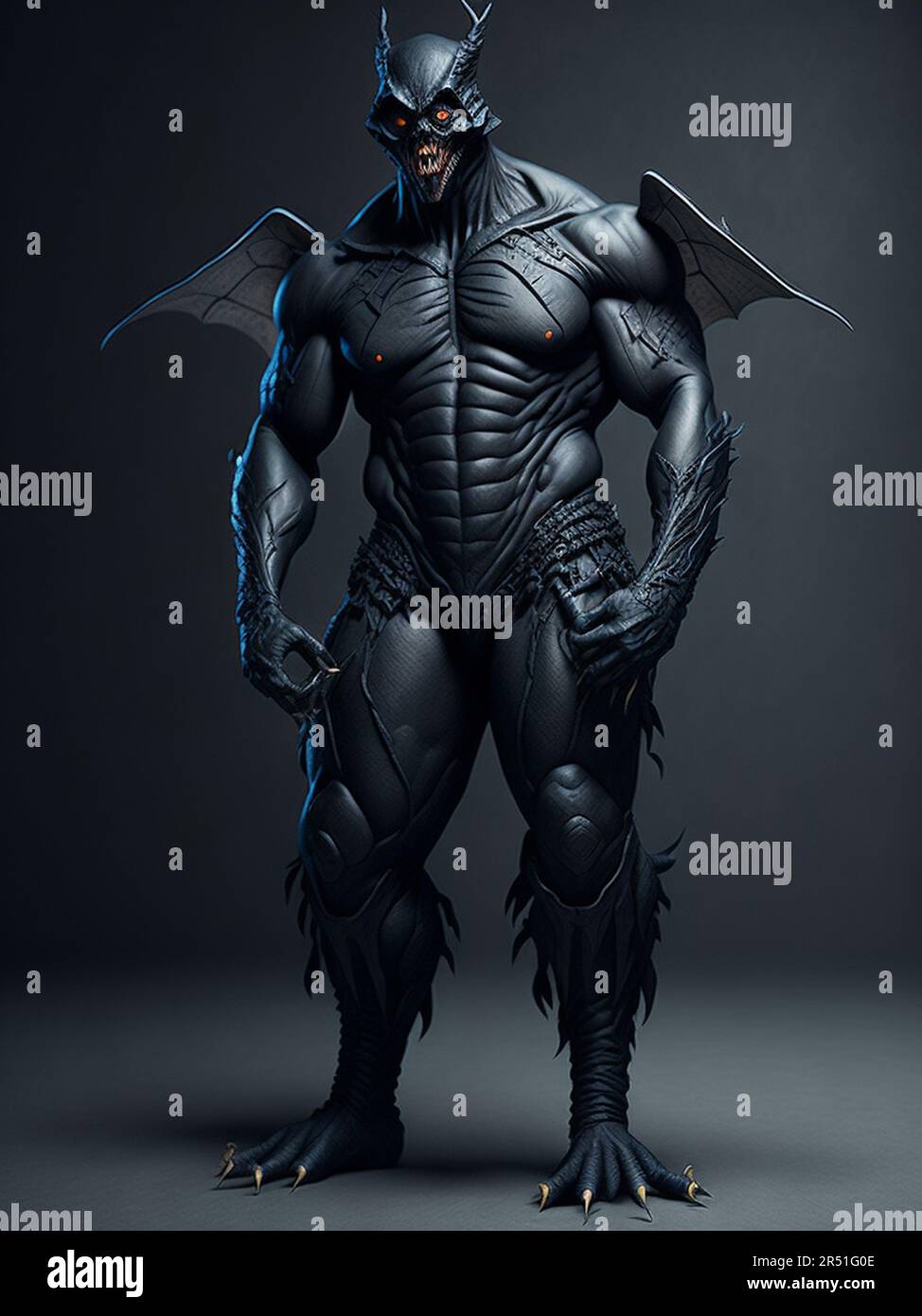 3d illustration of the mothman hi-res stock photography and images - Alamy