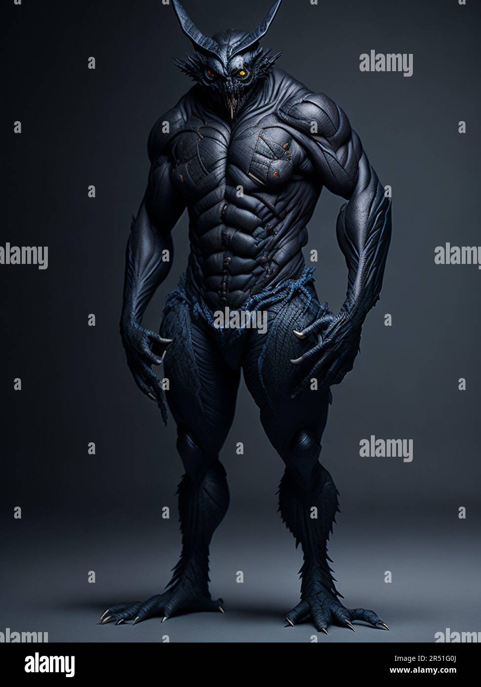 3d illustration of the mothman hi-res stock photography and images - Alamy