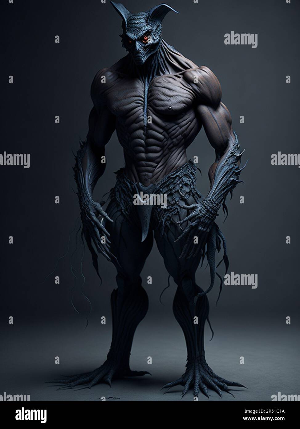 3d illustration of the mothman hi-res stock photography and images - Alamy