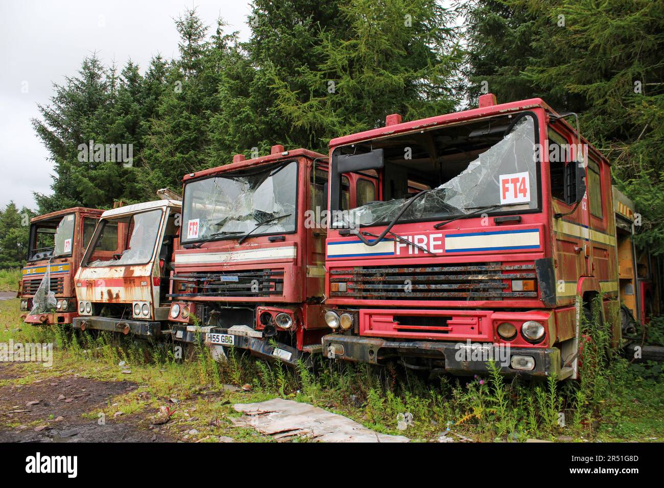 There are many different types of abandoned vehicles. CORK, IRELAND ...