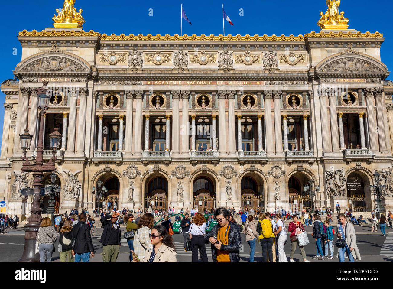The old opera opera garnier paris hi-res stock photography and images ...