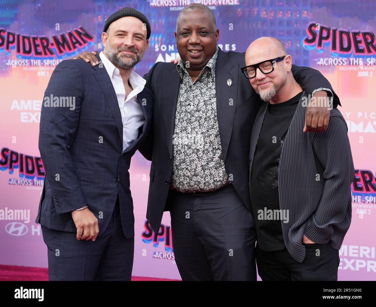 Los Angeles, USA. 30th May, 2023. (L-R) Joaquim Dos Santos, Kemp Powers ...
