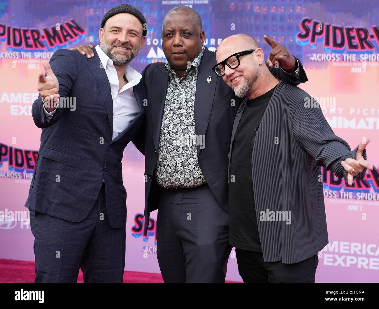 Los Angeles, USA. 30th May, 2023. (L-R) Joaquim Dos Santos, Kemp Powers ...