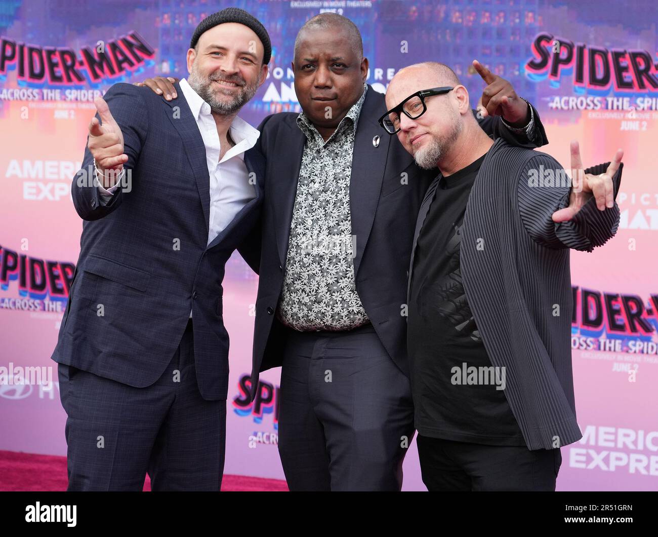 Los Angeles, USA. 30th May, 2023. (L-R) Joaquim Dos Santos, Kemp Powers ...