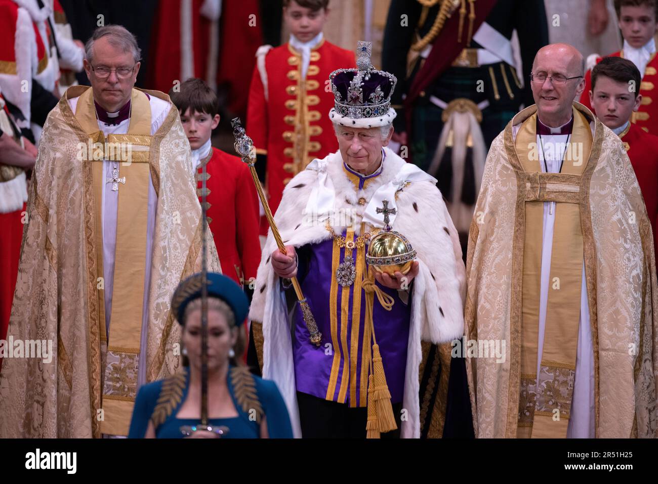 PHOTO:JEFF GILBERT 06th May 2023 King Charles III Coronation inside ...