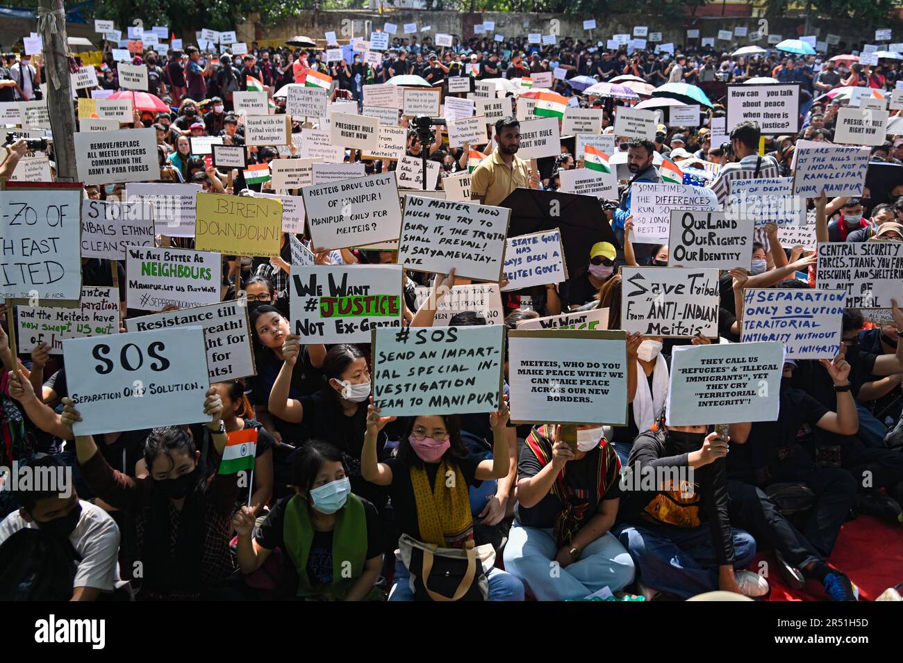 Kuki tribe hi-res stock photography and images - Alamy