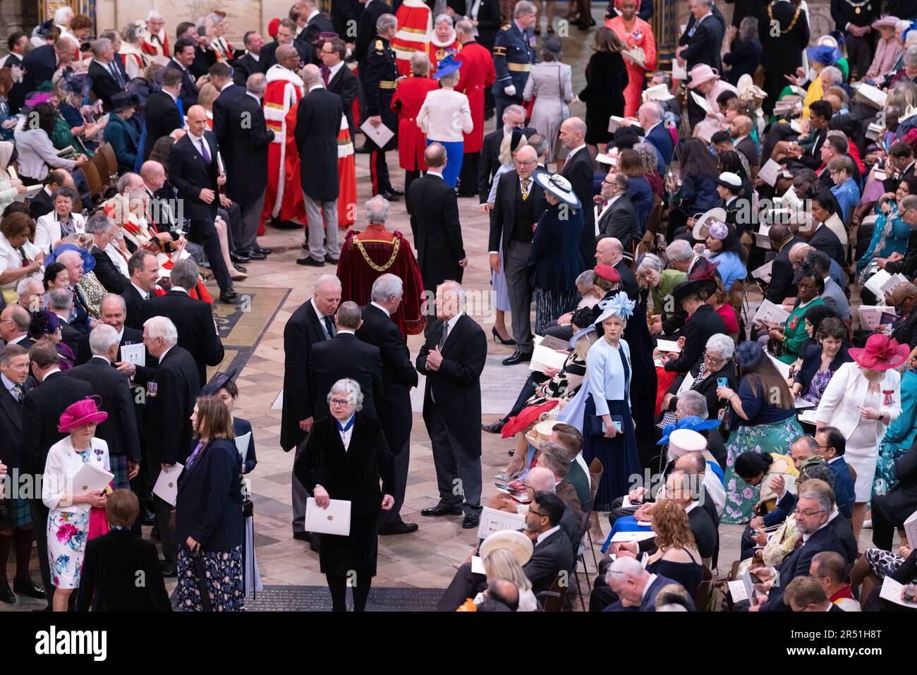 PHOTO:JEFF GILBERT 06th May 2023 King Charles III Coronation inside ...