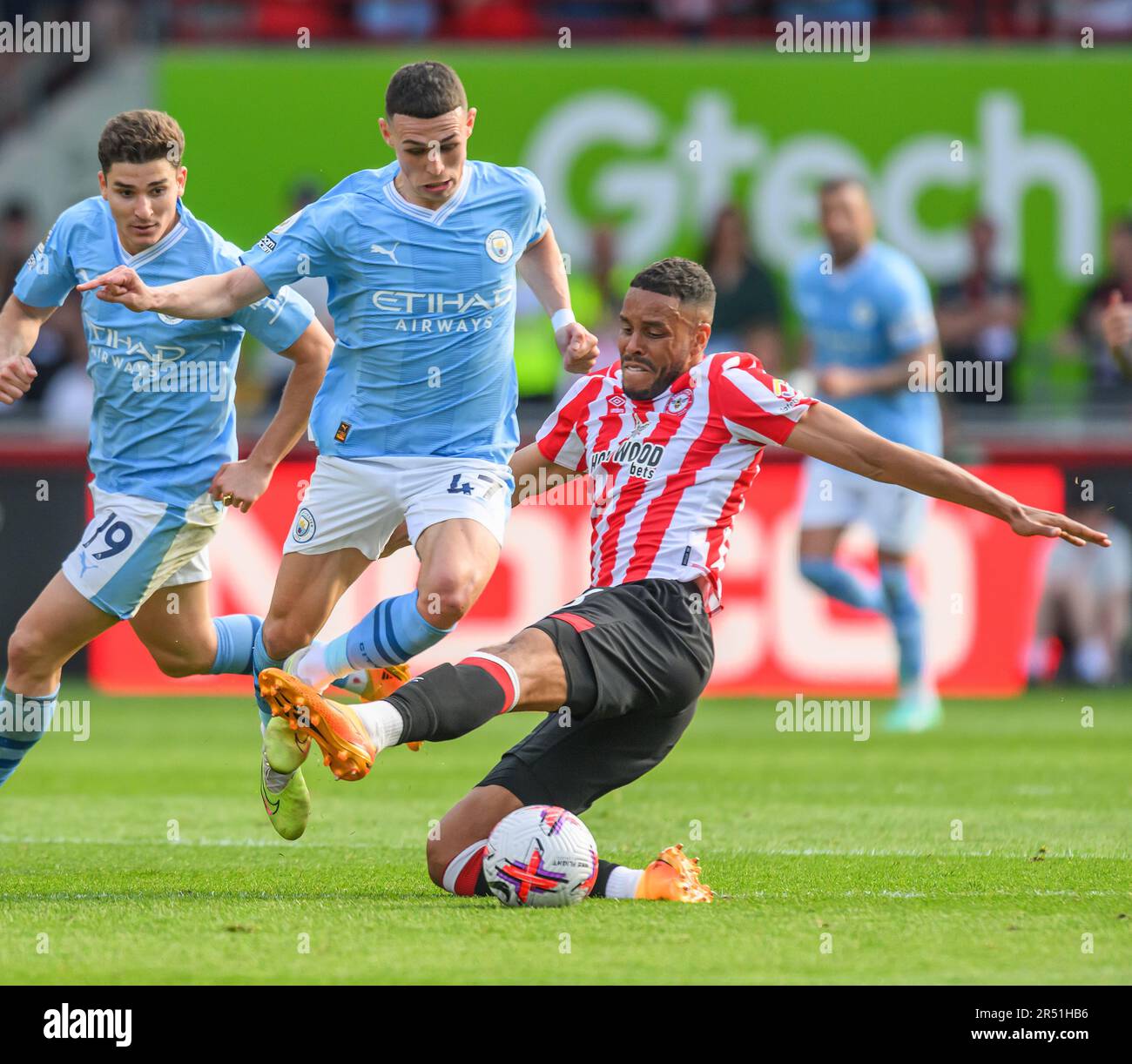 London, UK. 28th May, 2023. 28 May 2023 - Brentford v Manchester City ...