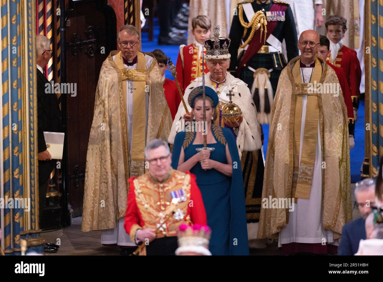 PHOTO:JEFF GILBERT 06th May 2023 King Charles III Coronation inside ...