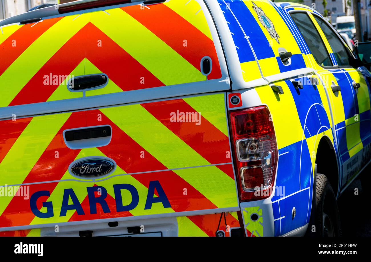 An Garda Síochána, Ireland National Police Service, truck or van in ...