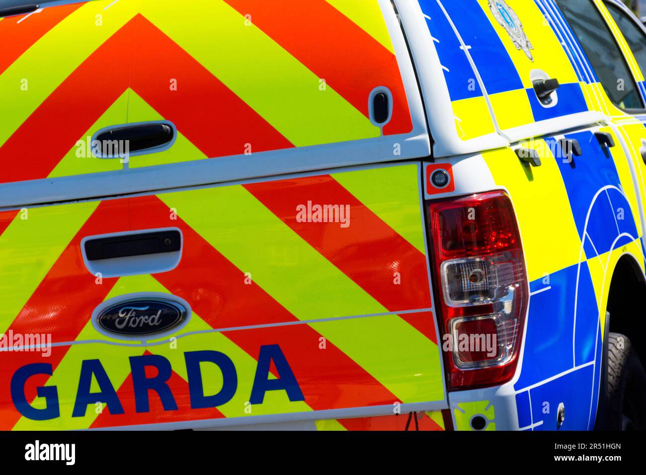 An Garda Síochána, Ireland National Police Service, truck or van in ...