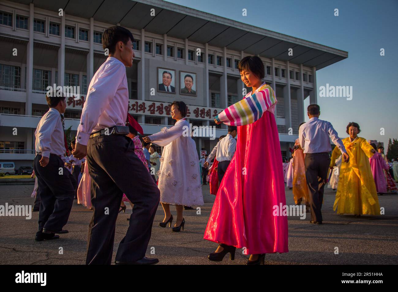 On pyongyang streets hi-res stock photography and images - Alamy