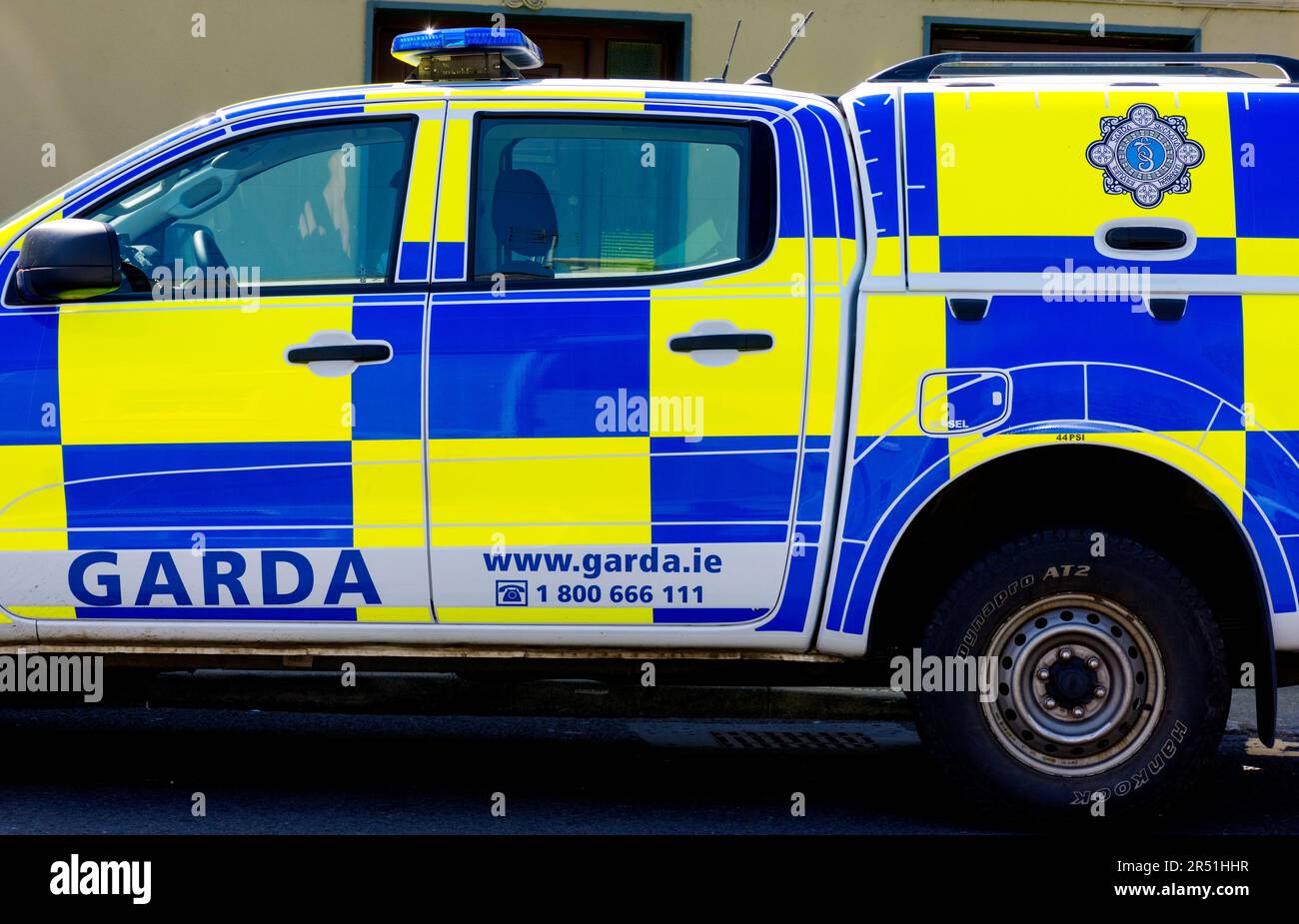 An Garda Síochána, Ireland National Police Service, truck or van in ...