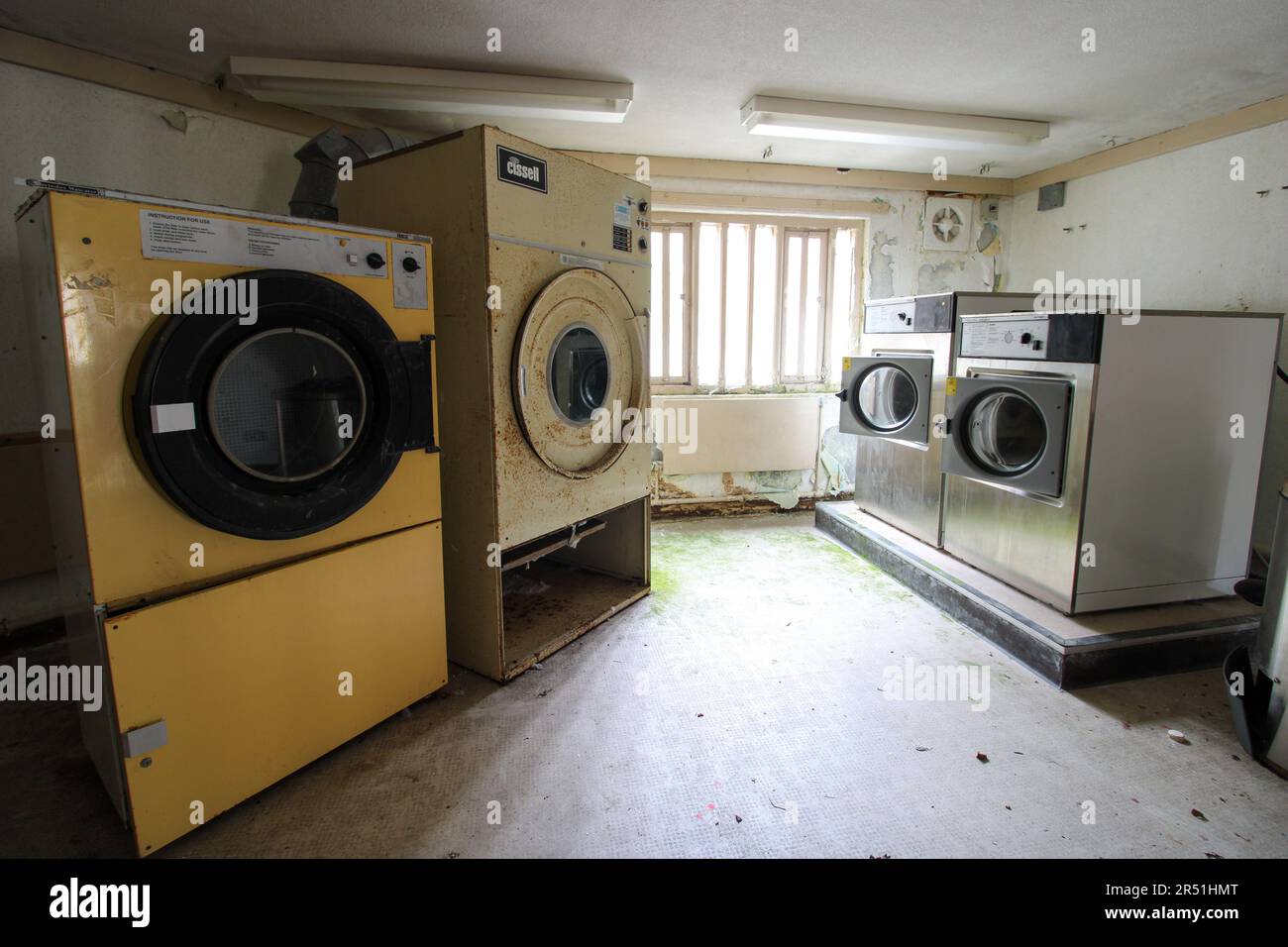 Some old equipment have been left behind. MILLISLE, NORTHERN IRELAND ...