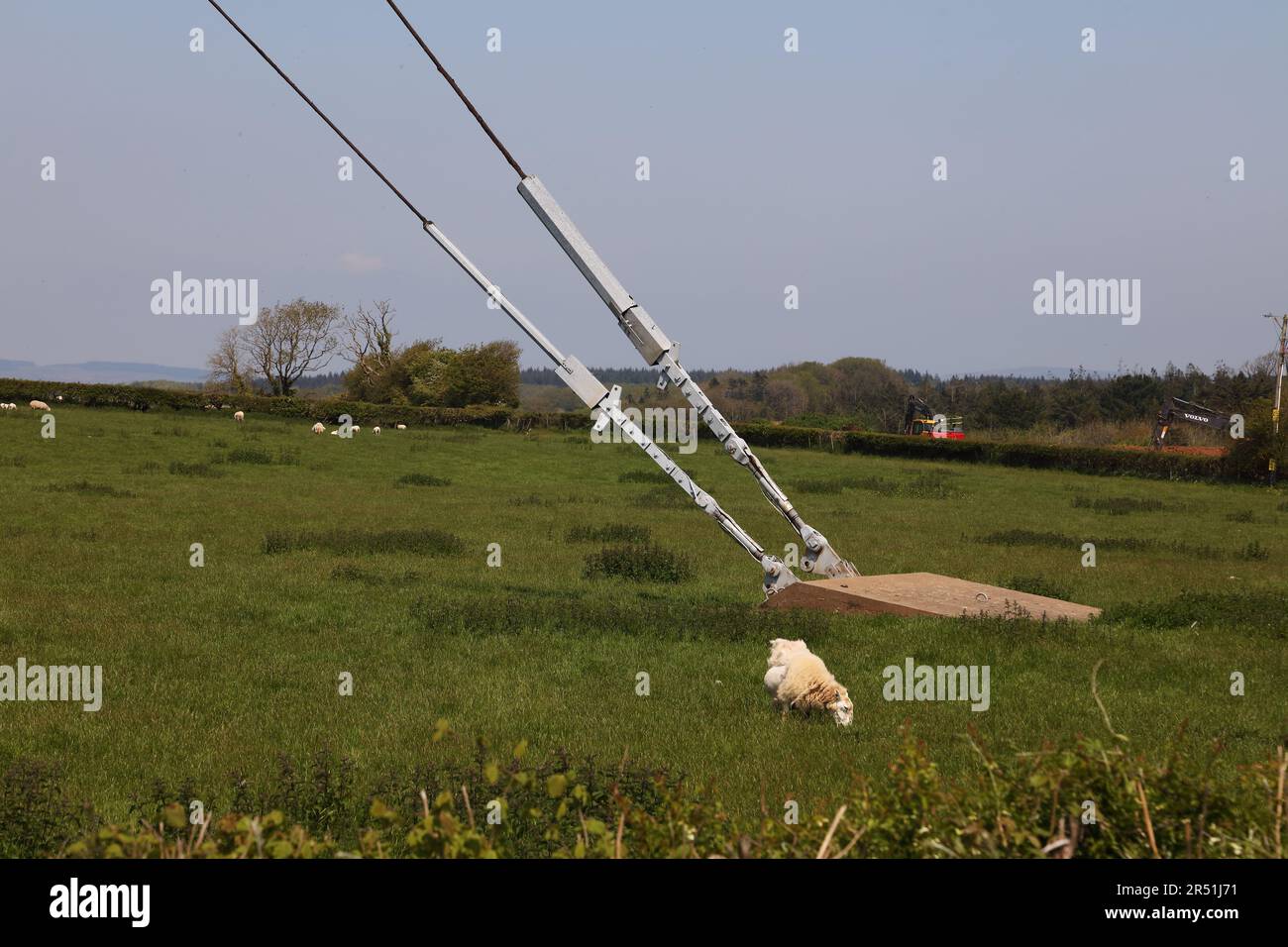 The landmark at Saint Hilary's between Cardiff and Bridgend adjacent to ...