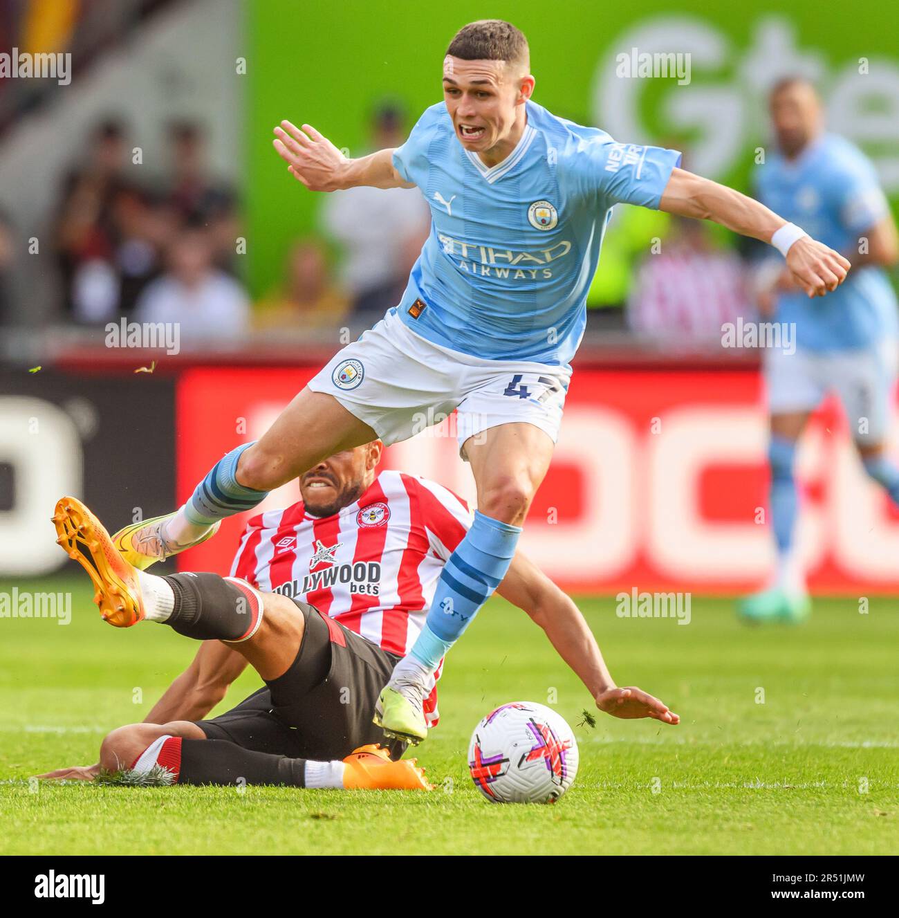 London, UK. 28th May, 2023. 28 May 2023 - Brentford v Manchester City ...