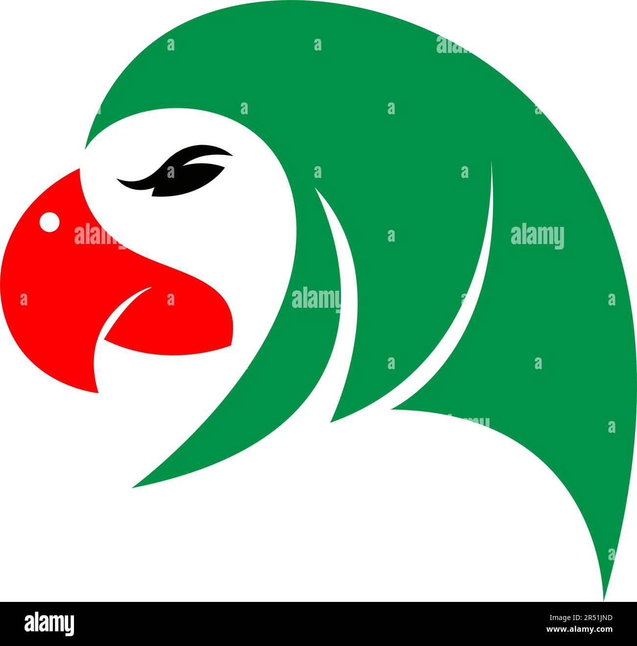 Parrot logo icon design illustration Stock Vector Image & Art - Alamy