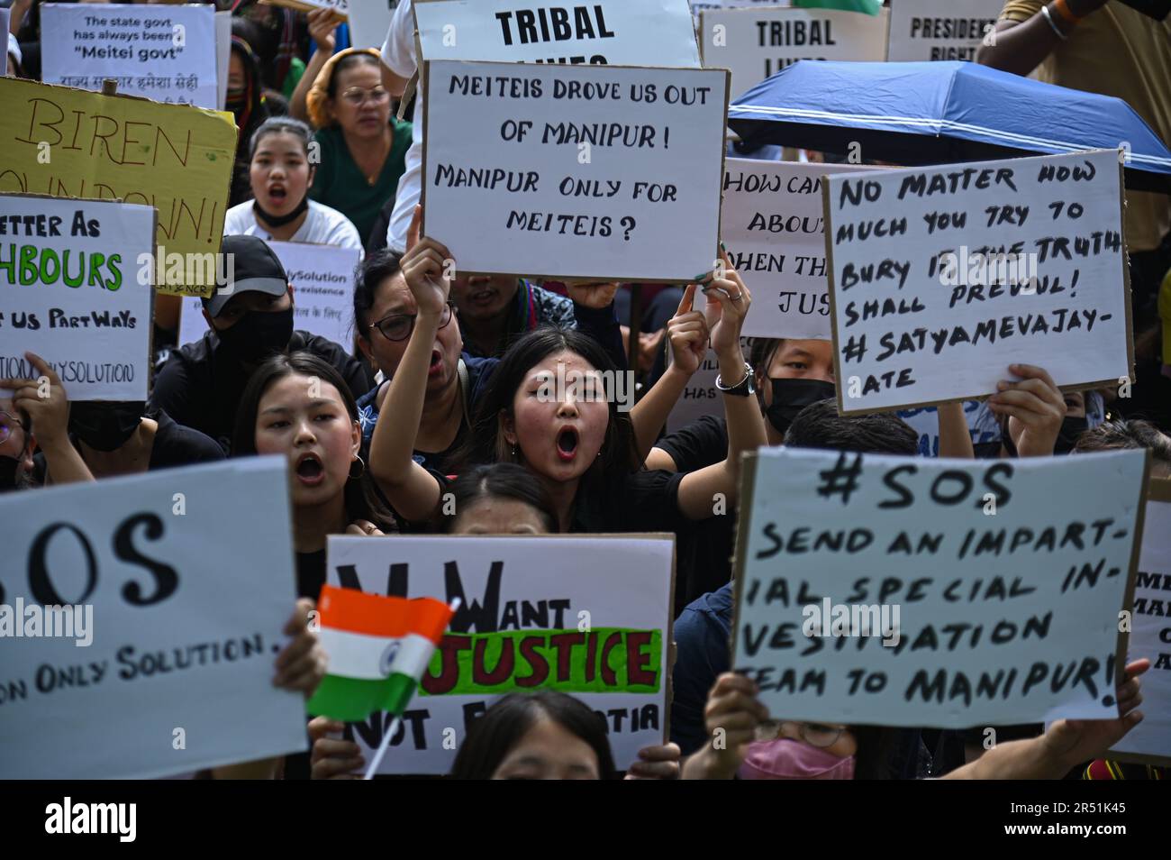 Kuki tribe hi-res stock photography and images - Alamy