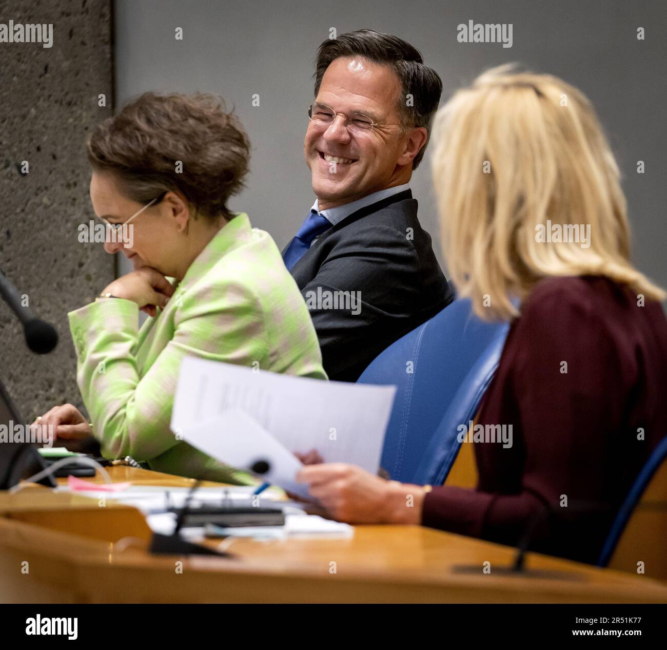 THE HAGUE - State Secretary Alexandra van Huffelen of Kingdom Relations ...