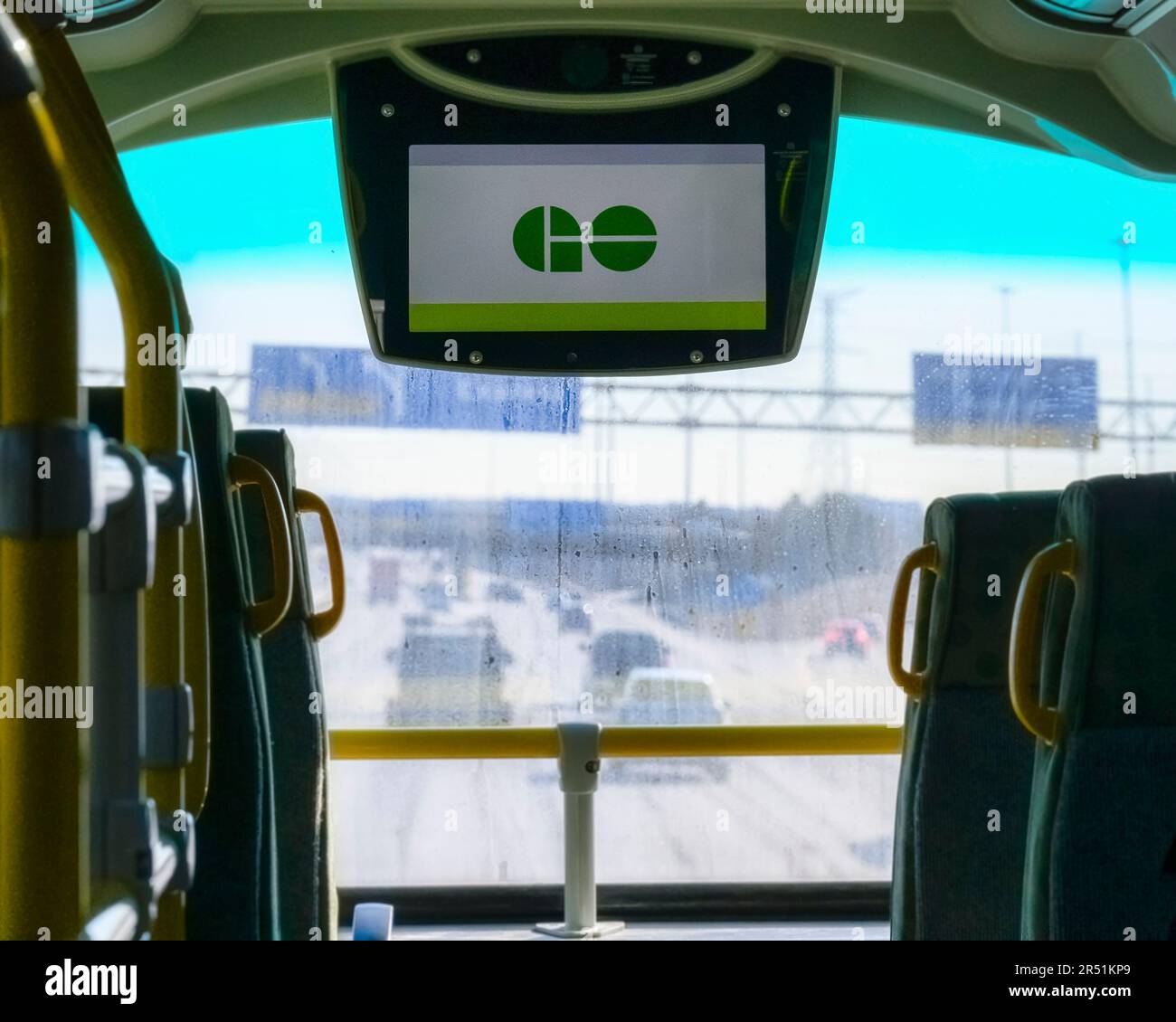 Go Bus or Omnibus, Toronto, Canada Stock Photo - Alamy