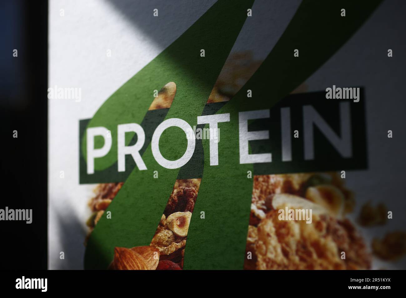 Kellogg's Special K protein package Stock Photo - Alamy