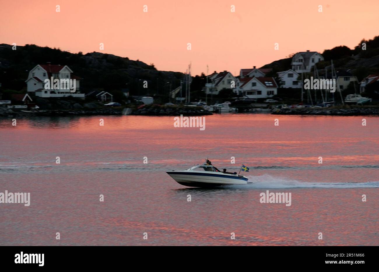 Seasonal weather, Björkö, Gothenburg's northern archipelago, Sweden ...