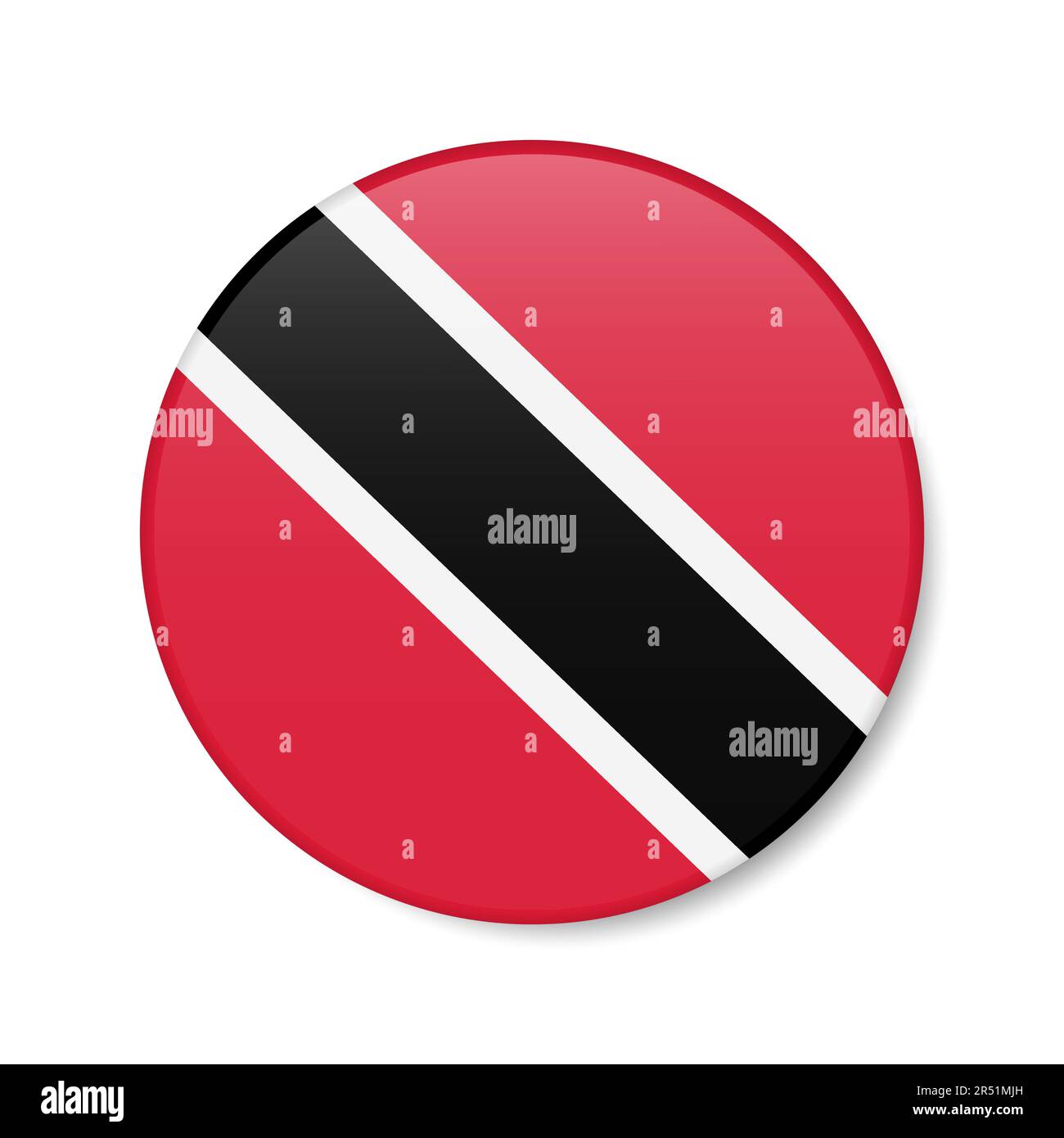 Trinidad and tobago badge hi-res stock photography and images - Alamy