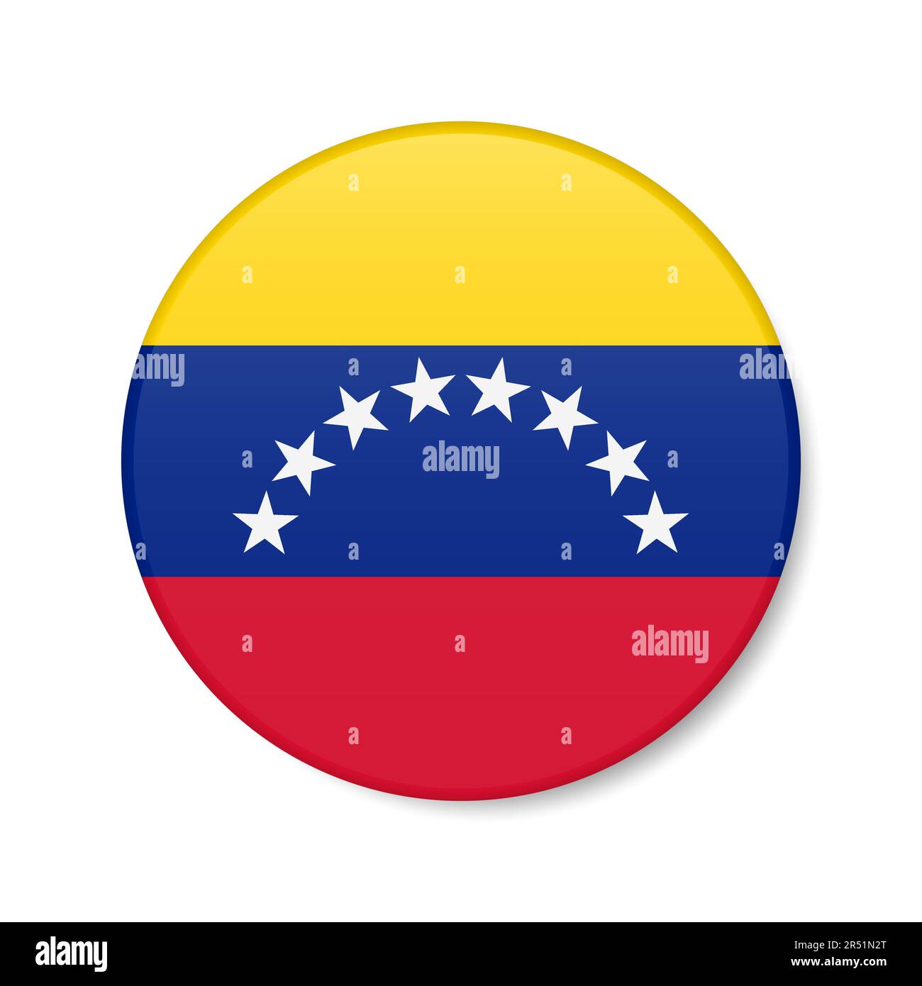 Venezuela country flag realistic hi-res stock photography and images ...