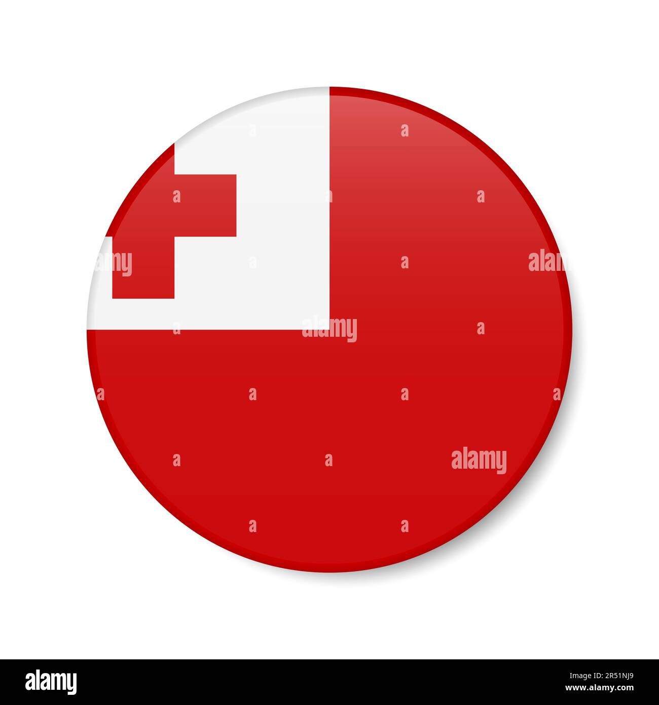 Tongan flag mockup Cut Out Stock Images & Pictures - Alamy