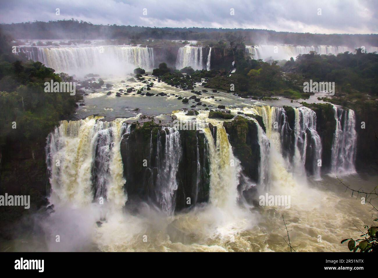 Iguazu Falls, waterfalls, Argentina, Brazil Stock Photo - Alamy