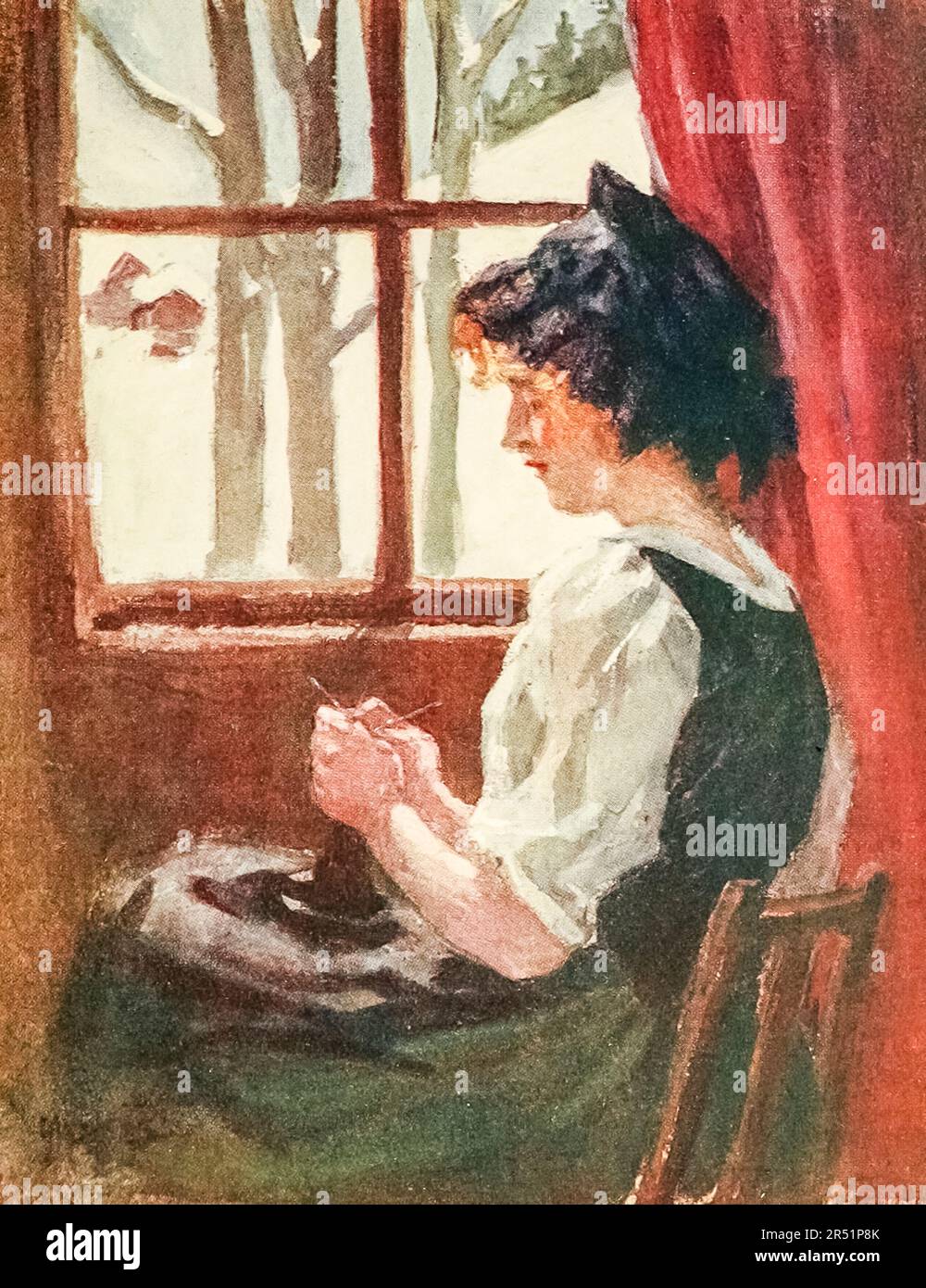 Portrait painting black woman fine art hi-res stock photography and ...