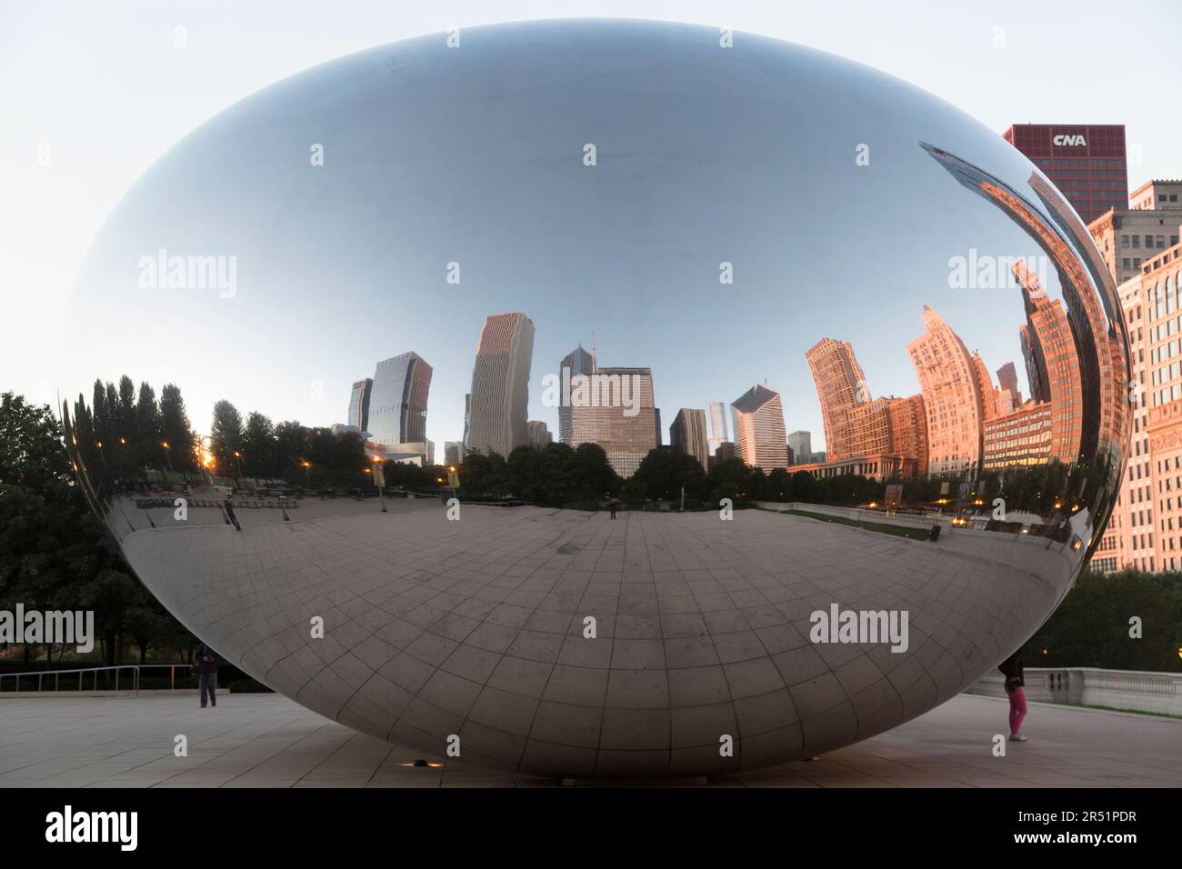 USA, Illinois, Chicago, the "Bean", aka Cloud Gate, by Anish Kapoor at ...