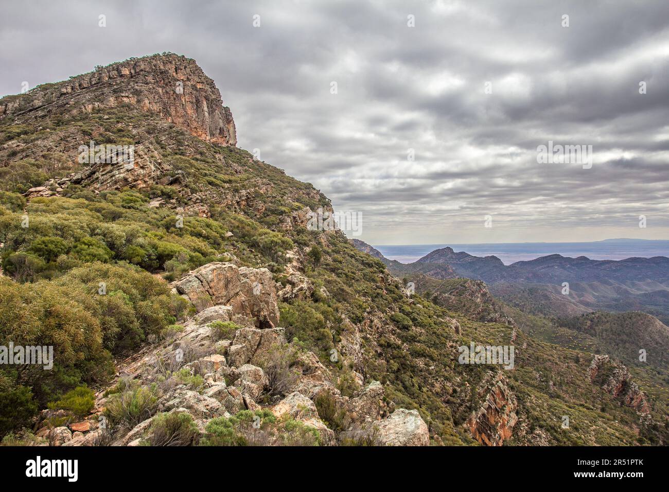 Landscapes of the Flinders Range in Australia Stock Photo - Alamy