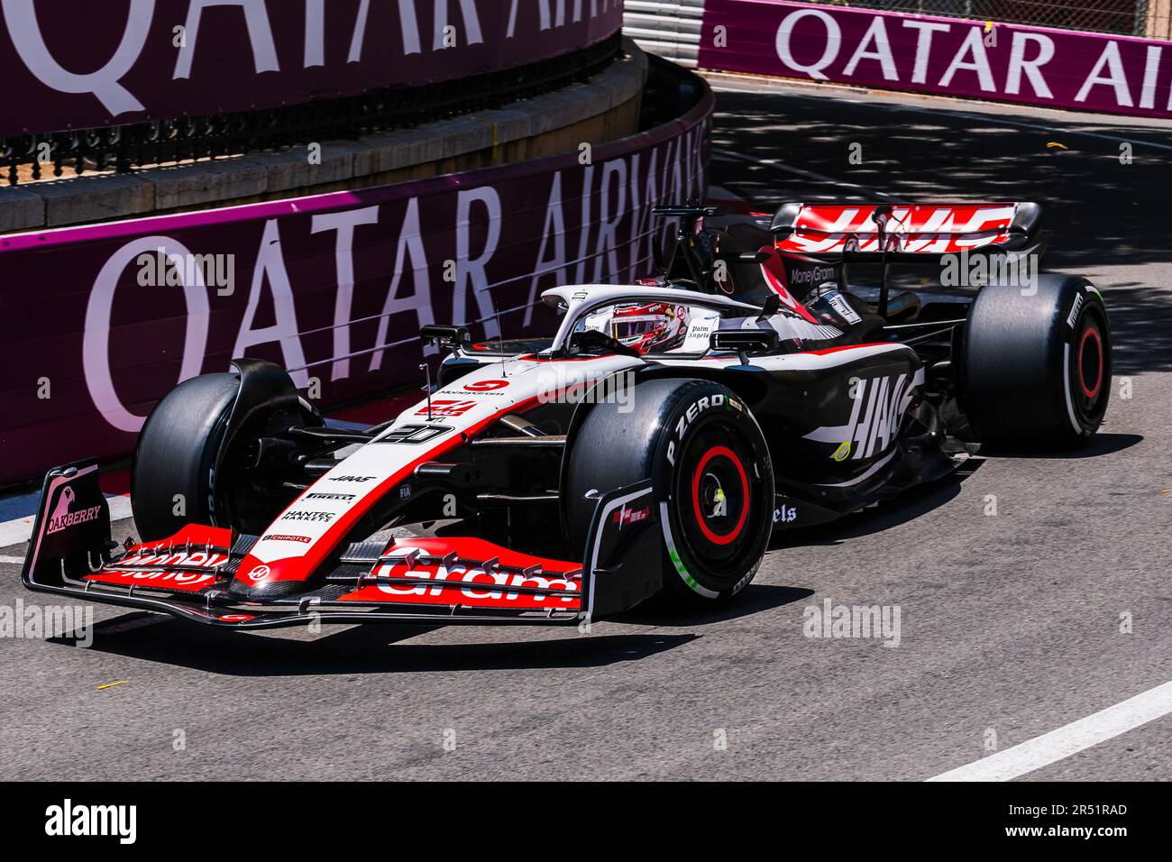 Monte-Carlo, Monaco, Circuit de Monaco, 26.May.2023: Kevin Magnussen, HAAS F1 driver, during the ...