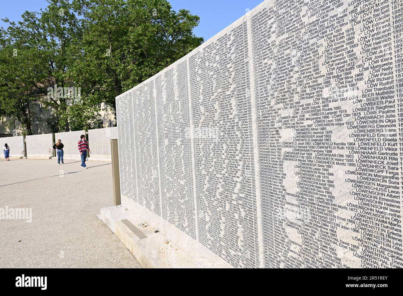 Vienna, Austria. Memorial for the Jewish children, women and men from ...