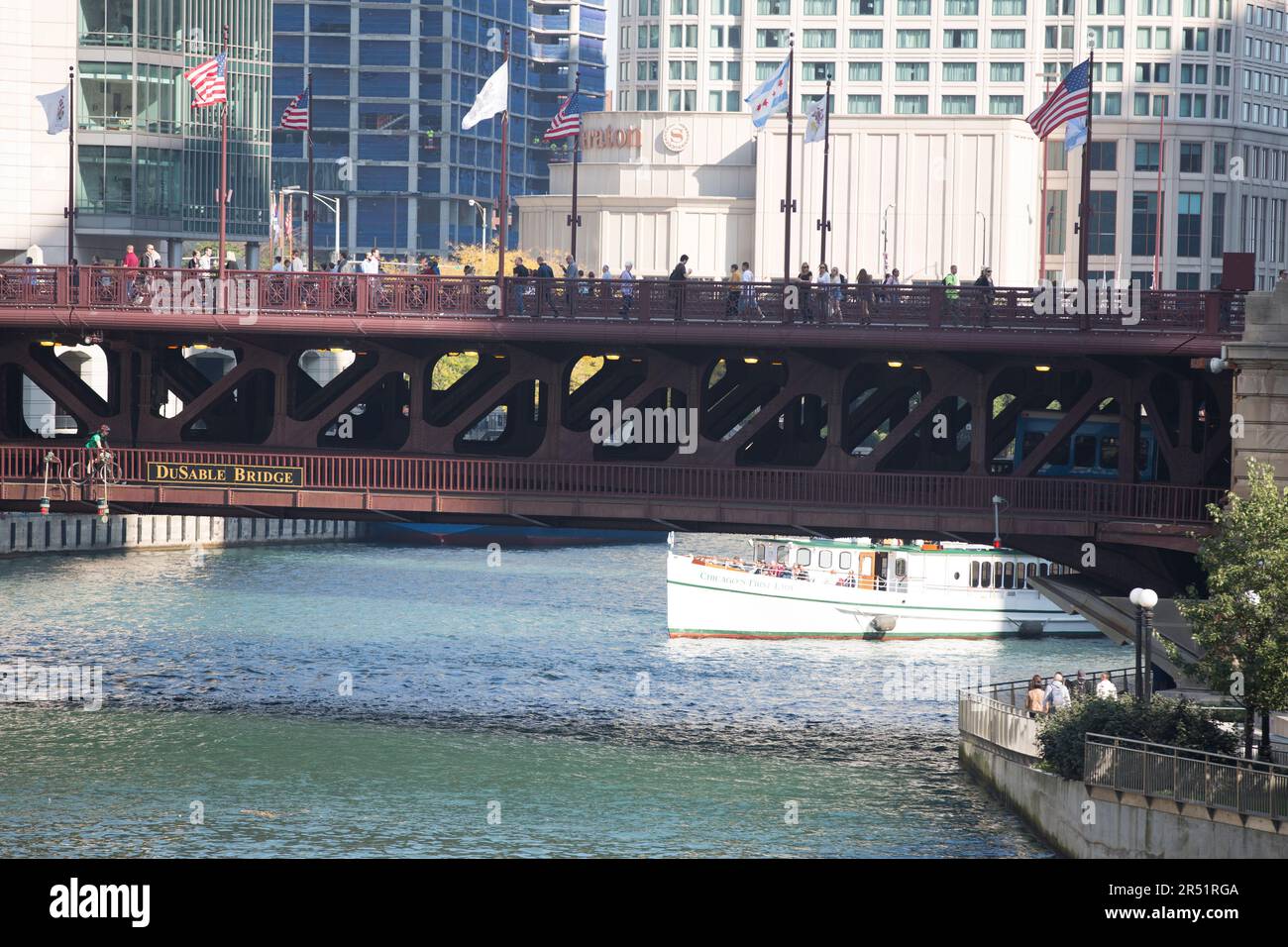 Dusable bridge hi-res stock photography and images - Alamy
