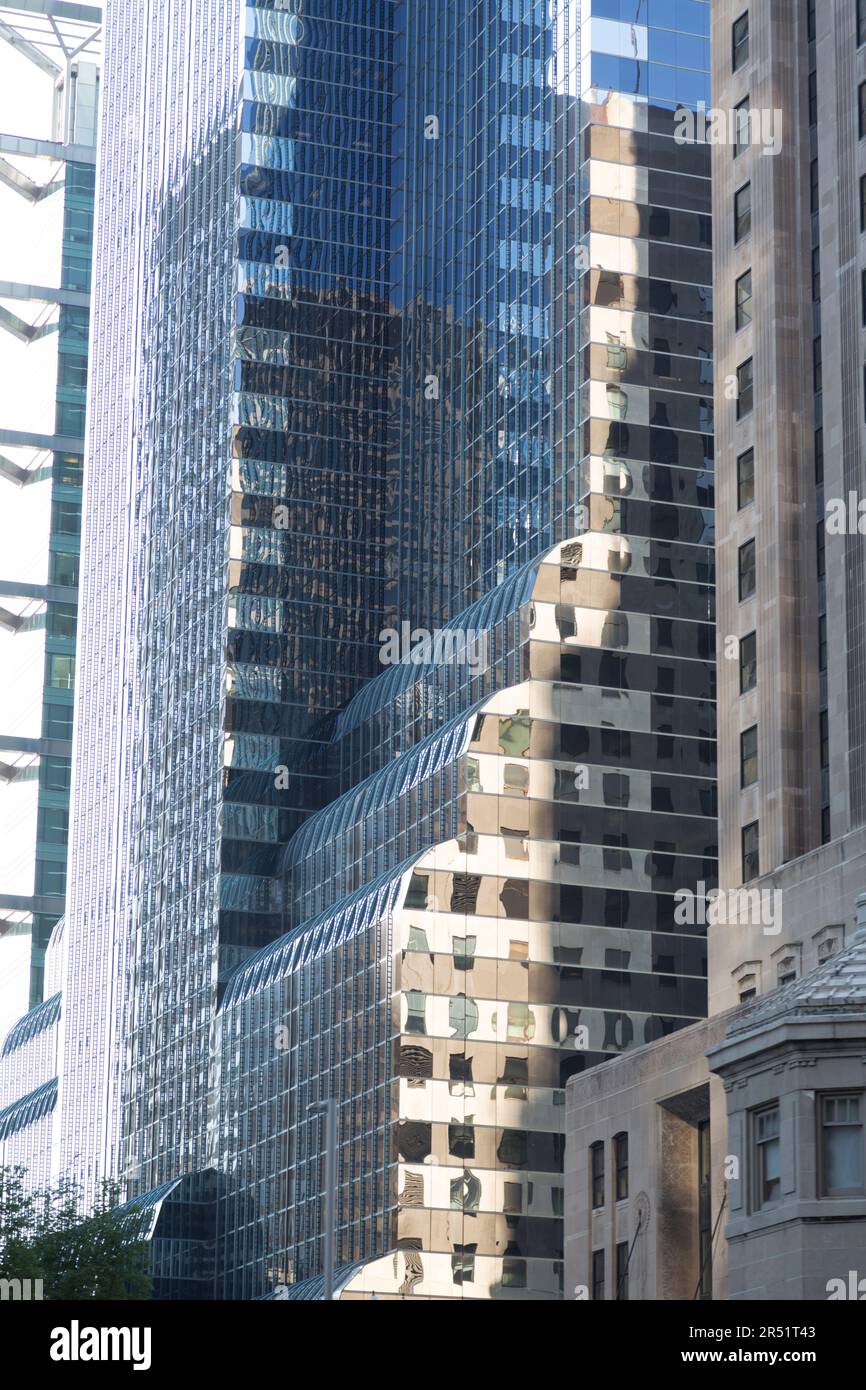 Abstract - Chicago buildings, Chicago, Illinois, USA Stock Photo - Alamy