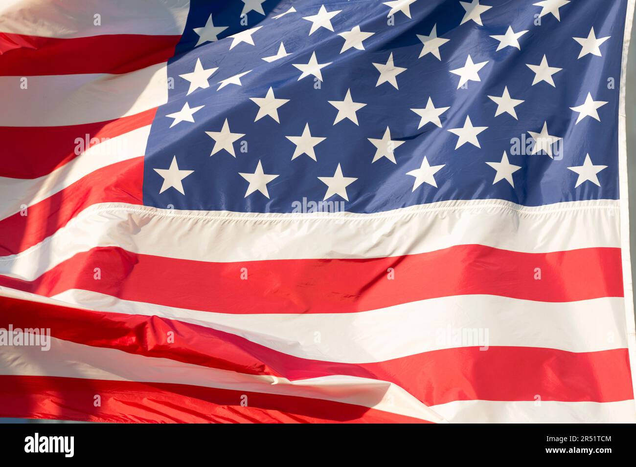 Chicago, Illinois, Chicago, United States National Flag Stock Photo - Alamy