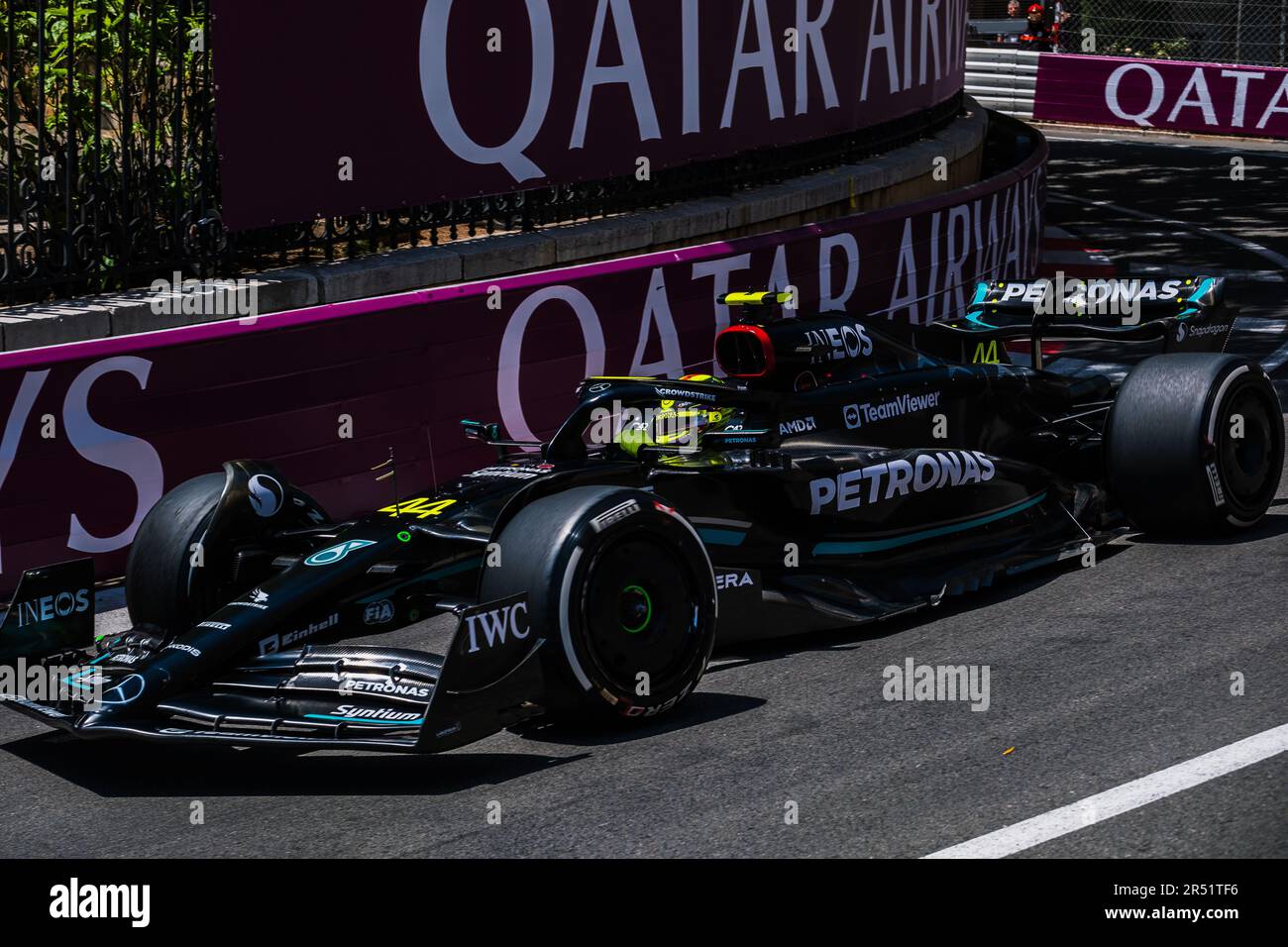 Monte-Carlo, Monaco, Circuit de Monaco, 26.May.2023: Lewis Hamilton ...