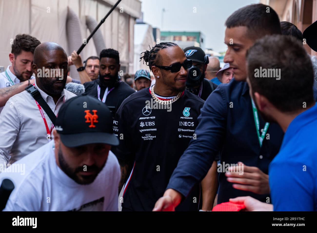 Monte-Carlo, Monaco, Circuit de Monaco, 28.May.2023: Lewis Hamilton ...